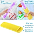 10 PCS Ice Pop Sleeves,Reusable Popsicle Holder,Freeze Pop Holders ...