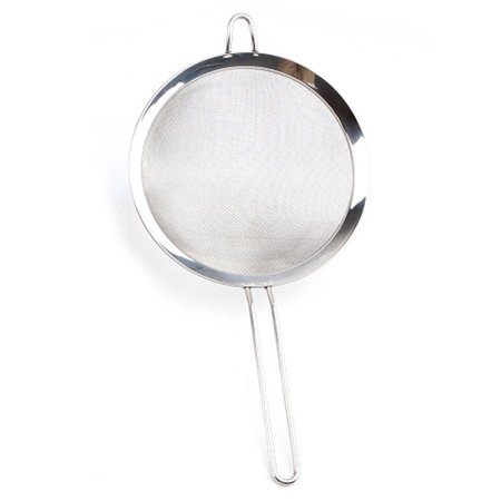 Stainless Steel Mesh Oil Skimmer Soup Strainer Flour Colander Sifter 8 ...