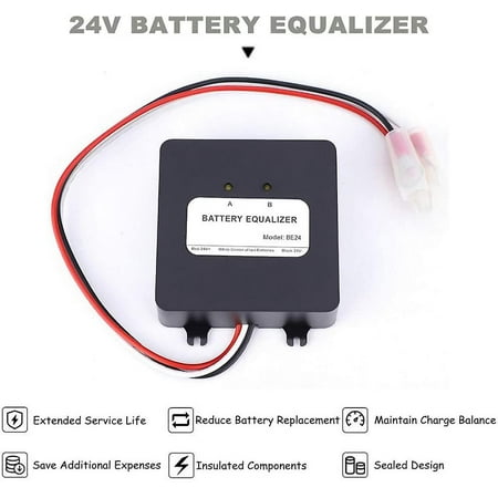 Battery Equalizer For 2x12v Block Batteries Used In Series Battery ...