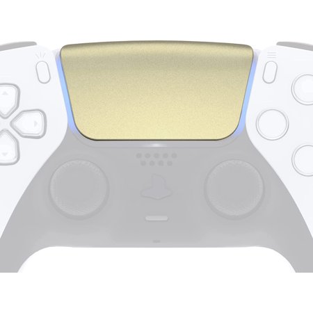 Metallic Champagne Gold Replacement Touchpad Cover Compatible with ps5 ...
