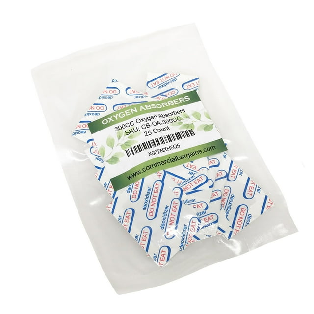 Food Grade Oxygen Absorbers for Long Term Food Storage, Keep Food Fresh ...