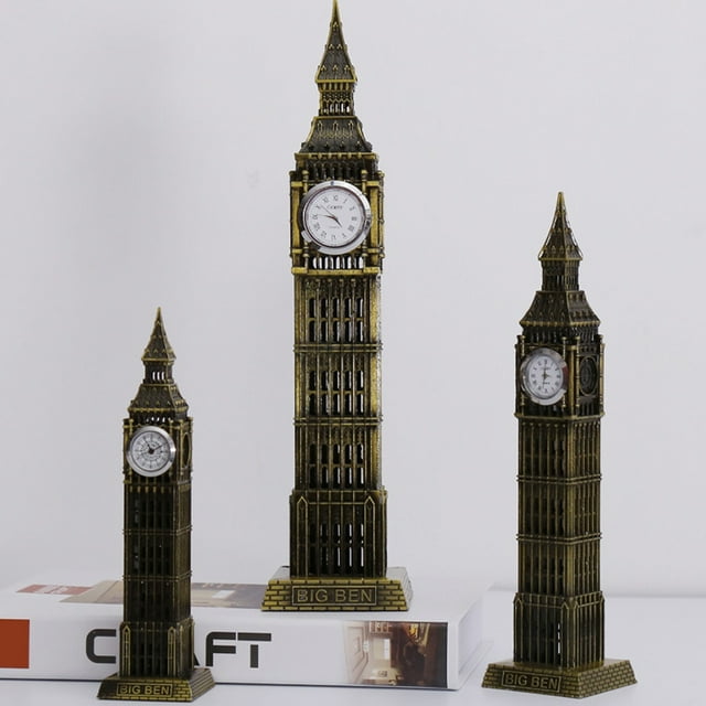 Big Ben Statue Architecture Model England Big Ben Clock Tower Statue ...