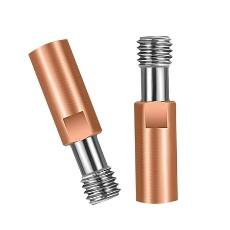 2pcs All Metal Smooth Heatbreak, Bimetal Heatbreak Titanium Alloy and ...