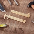 4 Inch/100mm Brass Vernier Caliper Mini Sliding Pocket Caliper for ...