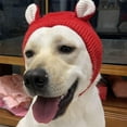 Quiet Ears for Dogs,Dog Ear Muff Noise Protection Knit Hat Pet Neck Ear ...