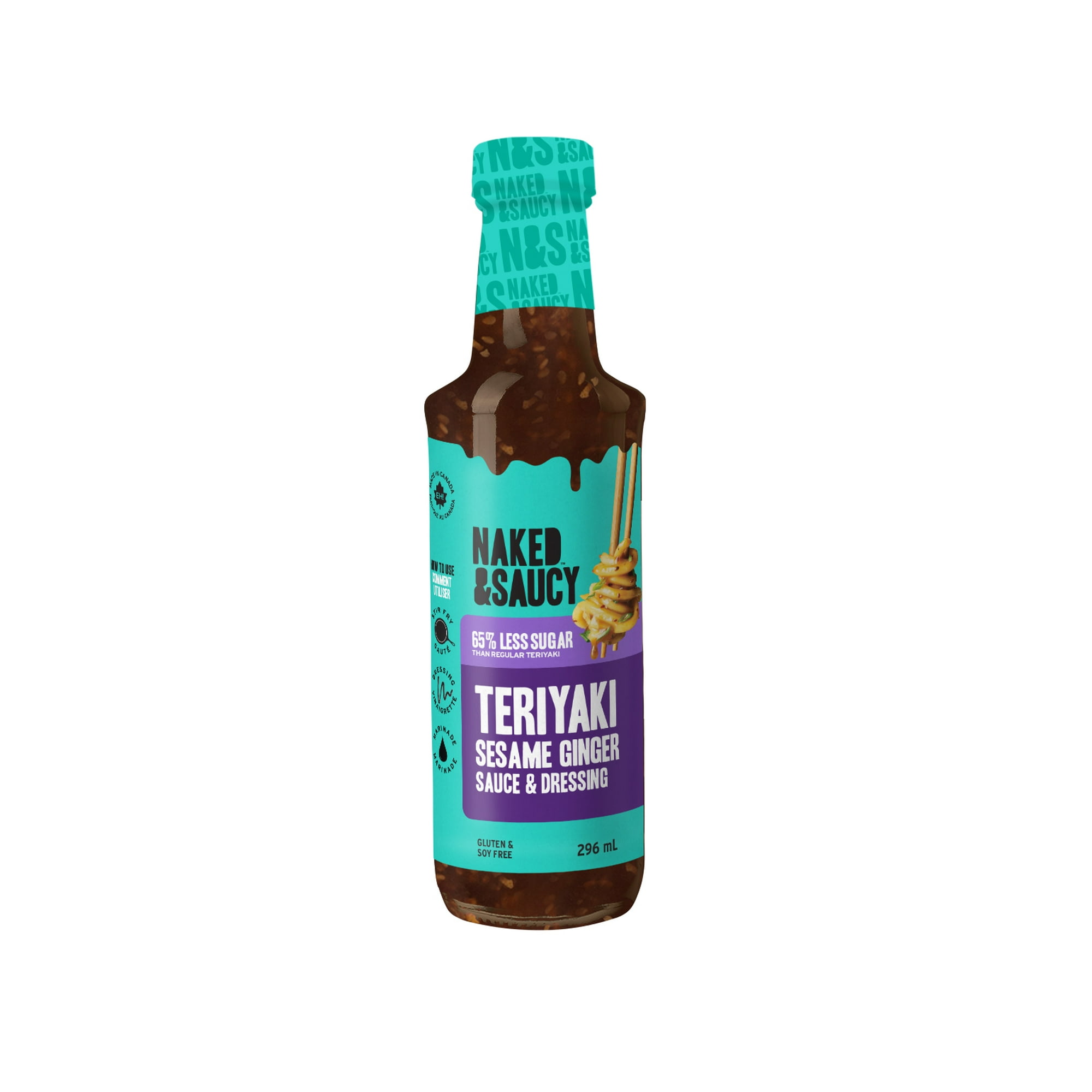 Click here for Naked & Saucy Low Sugar Teriyaki Sauce  296ml 296m... prices