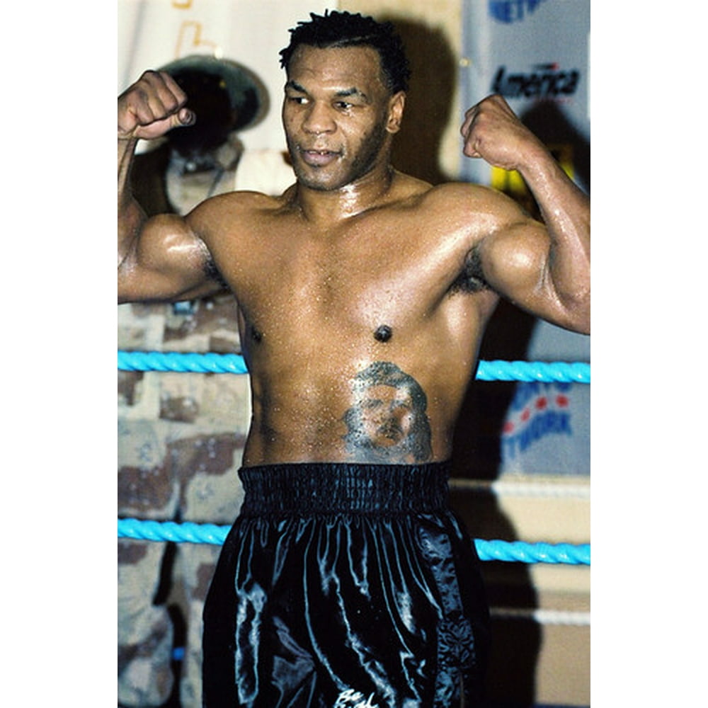 Mike Tyson Rare Color 24X36 Poster - Walmart.com - Walmart.com