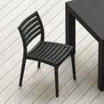 Compamia Ares Outdoor Dining Side Chair - Set of 2 - Walmart.com