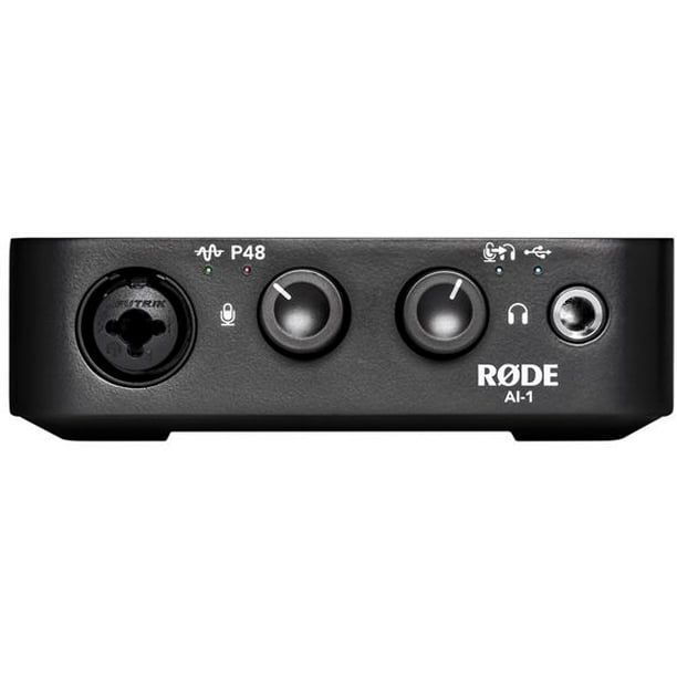 RODE Ai1 Single Channel USB Audio Interface - Walmart.com