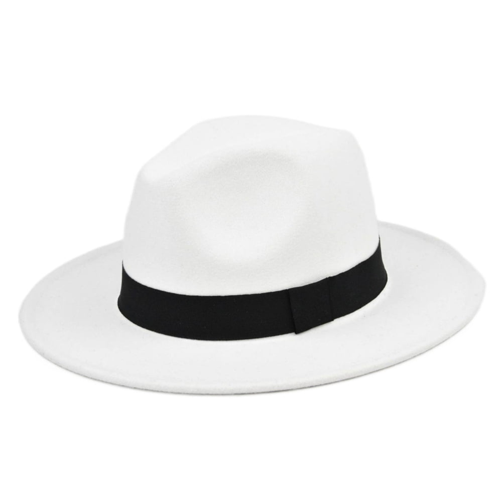 Retro Rancher Hat with Wide Brim Vintage Style Men's Felt Hat Vacation ...