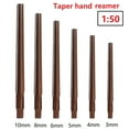 1:50 Conical Degree Manual Taper Pin Hand Reamer for CNC Tools 3-10mm ...