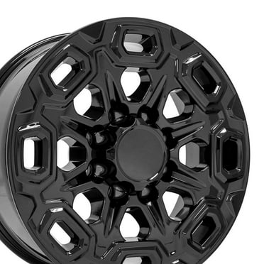 18x7.5 OE Wheels VW27 Black Machined Wheel 5x112 (51mm) - Walmart.com