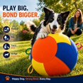 Herding Ball for Dogs, 18 Inch Upgraded Push & Chase Ball with ...