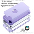 ULAK Anti-slip Purple iPod Touch Case with Screen Protector, Heavy Duty ...