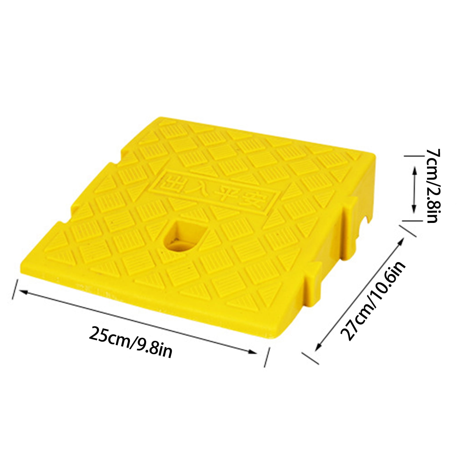 Buy Portable Lightweight Curb Ramps Heavy Duty PVC Threshold Ramp Mat ...