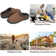 LORDFON Memory Foam Mens Slippers Slip-On House Slippers - Walmart.com