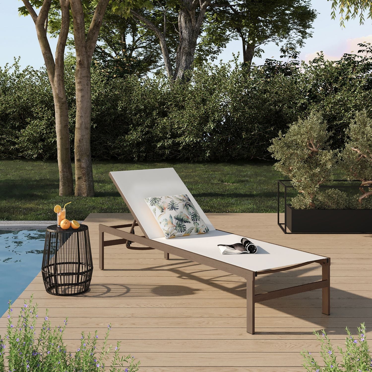 Click here for Mainstays Cobble Hill 2-Pack Patio Chaise Lounger... prices