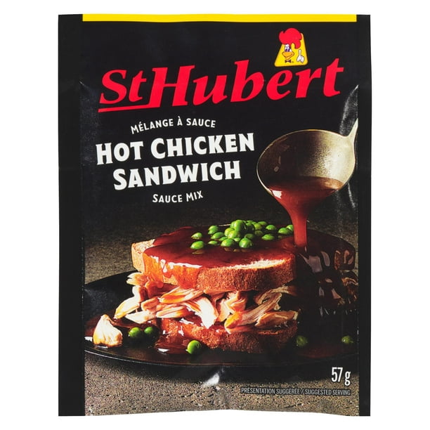 St. Hubert Hot Chicken Sandwich Sauce Mix, STH Hot ch sce mix 57g ...