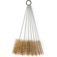 12 Inch Long Brass Tube Brushes for Pipe Cleaning Set with Brass ...