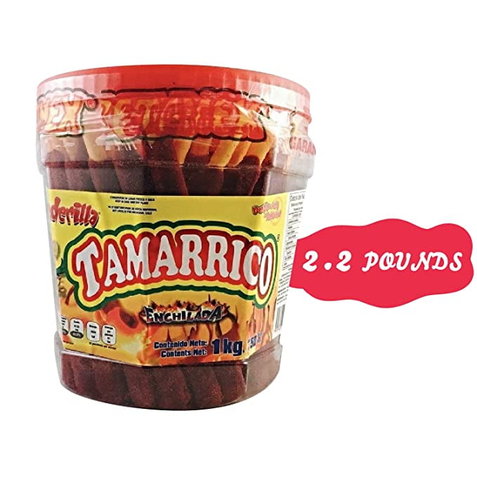 BETAMEX Tamarrico Candy Tamarind Flavor Sticks 50 Pcs 2.2pounds ...