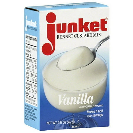 Junket Vanilla Rennet Custard Mix, 1.5 oz (Pack of 12) - Walmart.com
