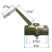 Andersen Straight Arm Operator ( Left Hand ) with 9-3/8 inch Arm Length ...
