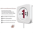 Versatile Wall-Mounted CD Player Bluetooth CD Player, Table-Standing ...