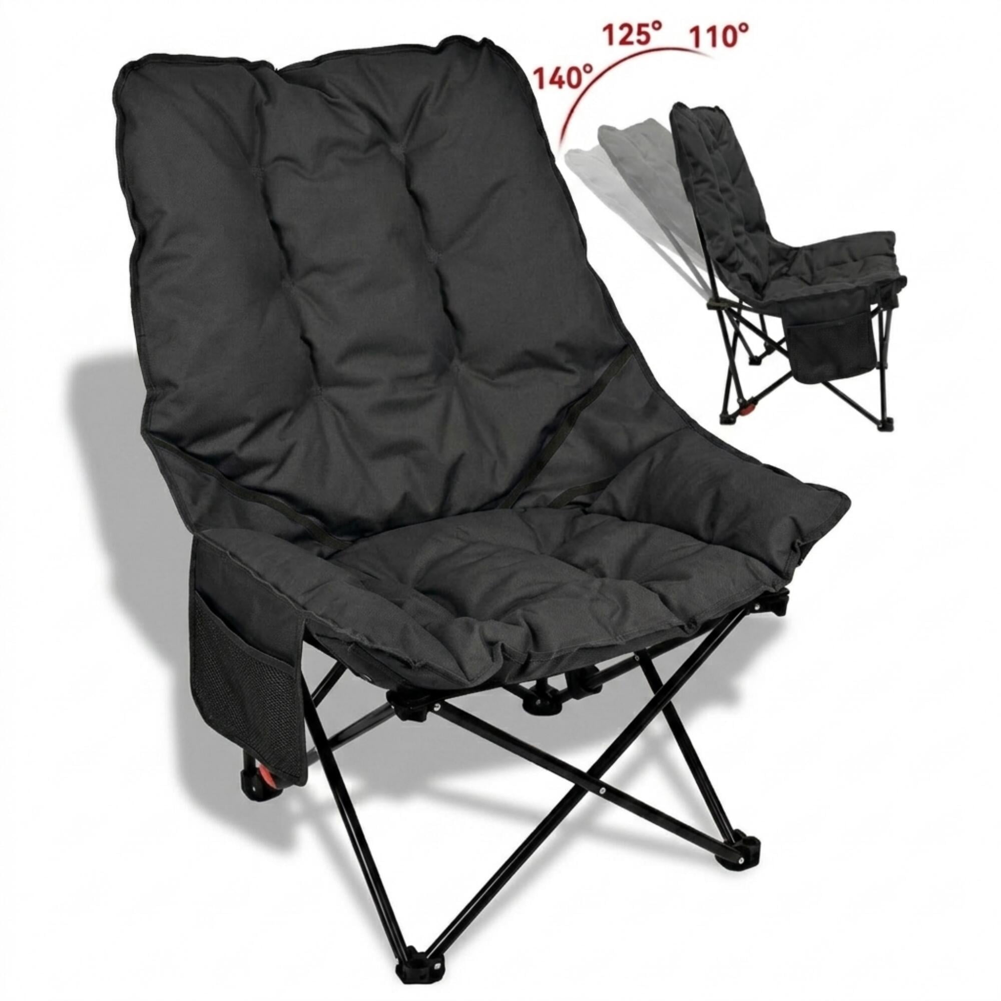Click here for Phat! Wide Camping Chair With Backrest Adjustment... prices