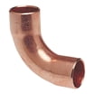 Nibco BF0185LC Copper Pipe Drop Ear Elbow, 90 Degrees, Copper, 3/4 In ...