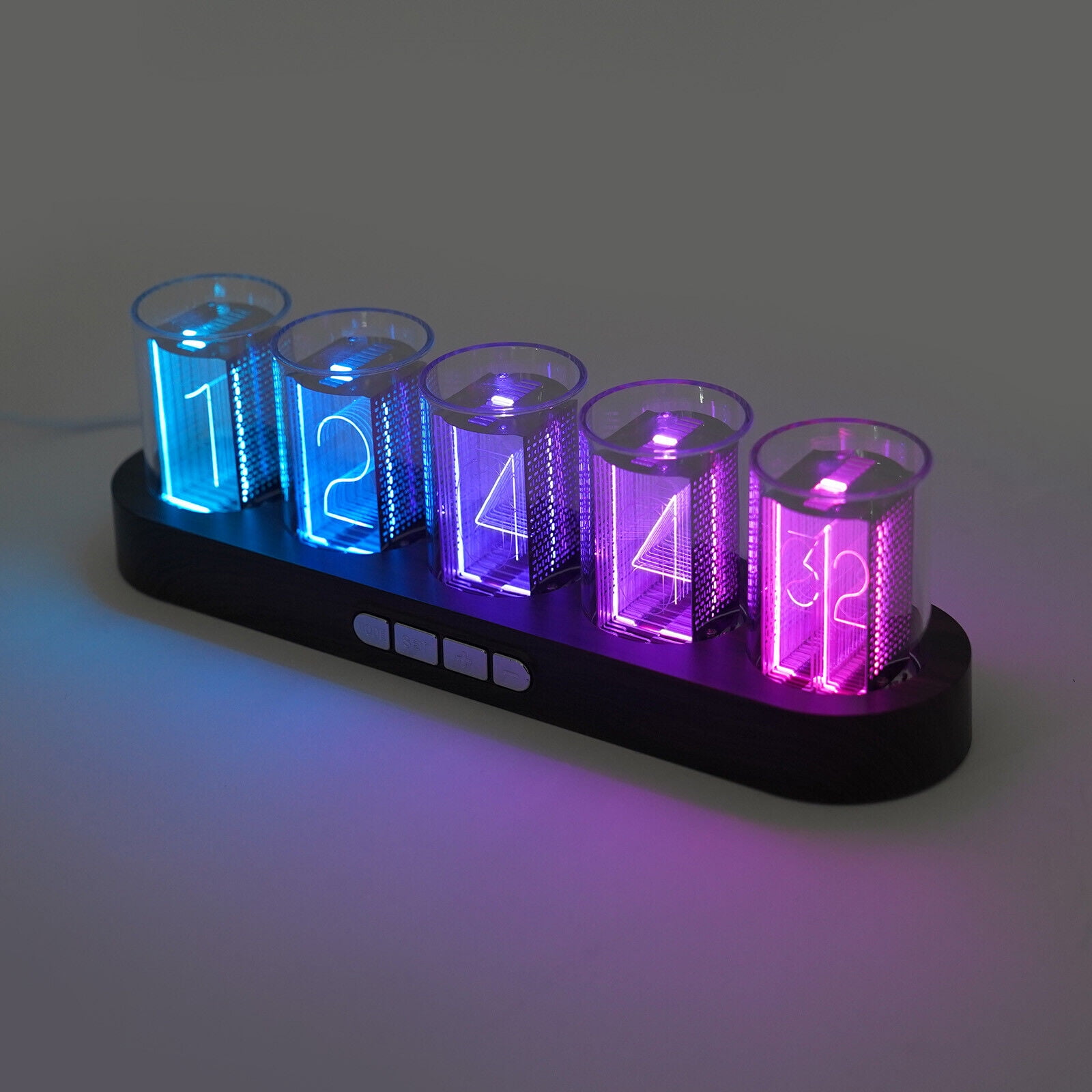 5-Bit Glow Tube Clock Module Digital Nixie Clock Accessories DIY USB 5 ...