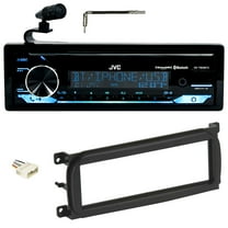 JVC KD-X380BTS Single DIN Bluetooth USB AUX AM/FM Radio Stereo LED Illumination SiriusXM Ready ...