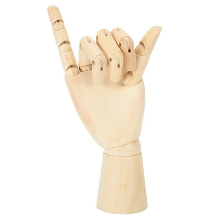 Practical Sketch Wooden Hand Model, Wooden Hand Model, Art Joint Puppet ...