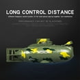 Mini RC Nuclear Submarine, 2.4GHz Remote Control Submarine with One-Key ...