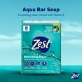 Zest Aqua Moisturizing & Fresh Bar Soaps, Vitamin E Enhanced, 4.0 oz, 8 ...