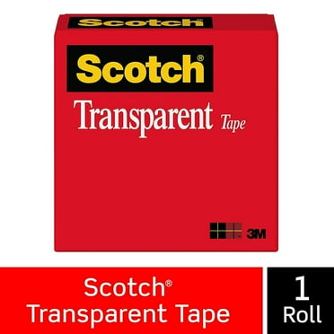 Scotch Transparent Tape 12 Pack, 3/4 in. x 1000 in., 12 Boxes/Pack ...