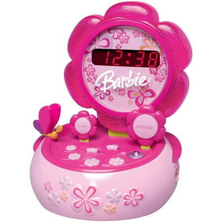 Barbie Hour Garden BAR800 Clock Radio - Walmart.com