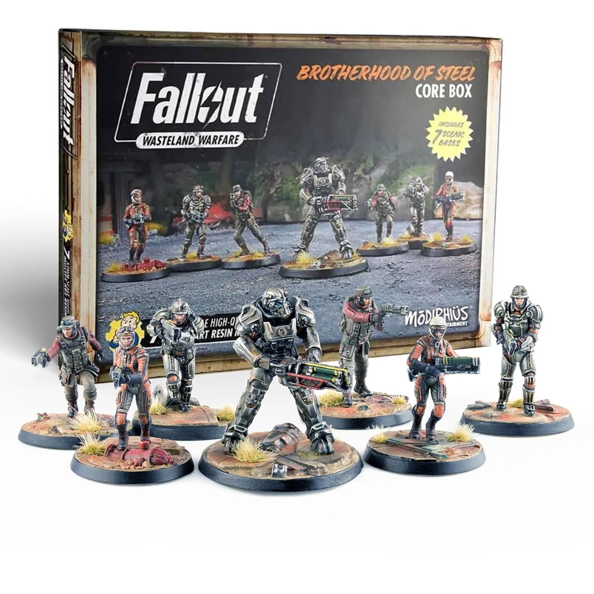 Fallout Wasteland Warfare: Brotherhood of Steel Core Box (Updated) - 7 ...