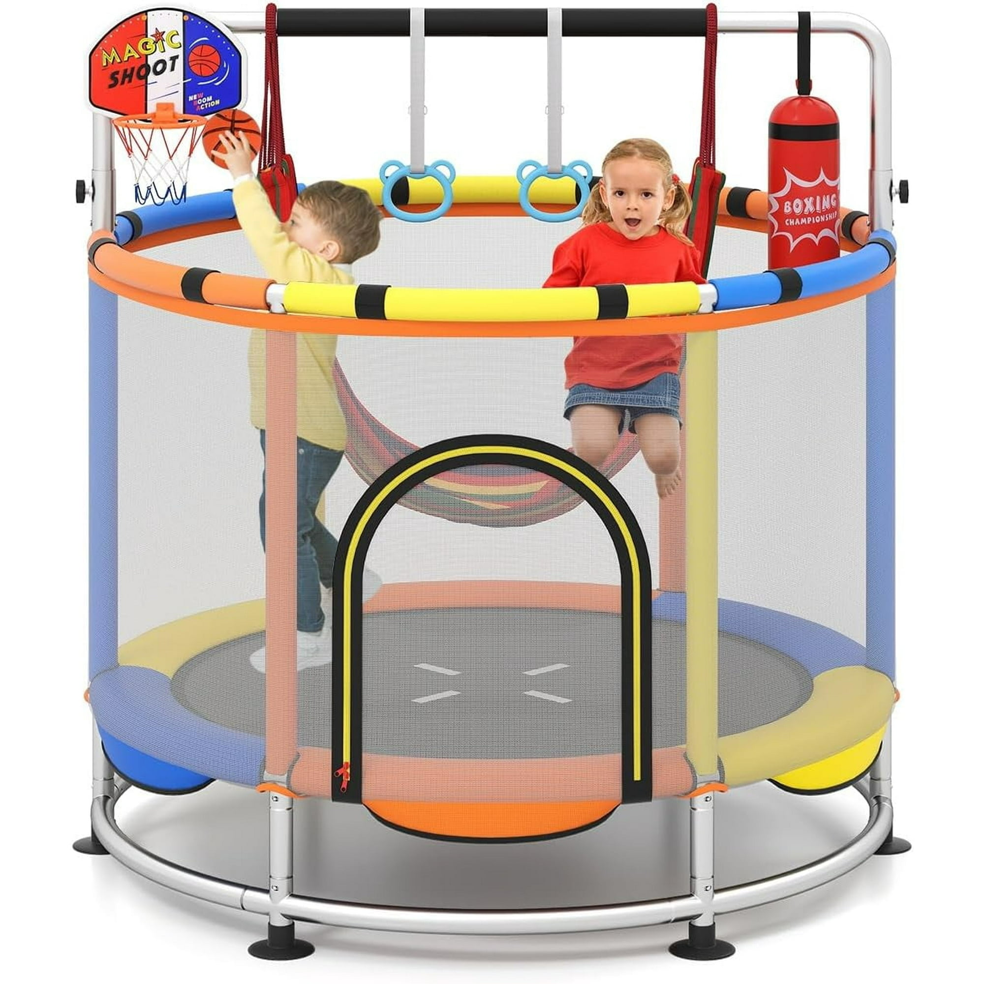 Click here for Olakids 55 Trampoline For Kids Enclosure Net Heavy... prices