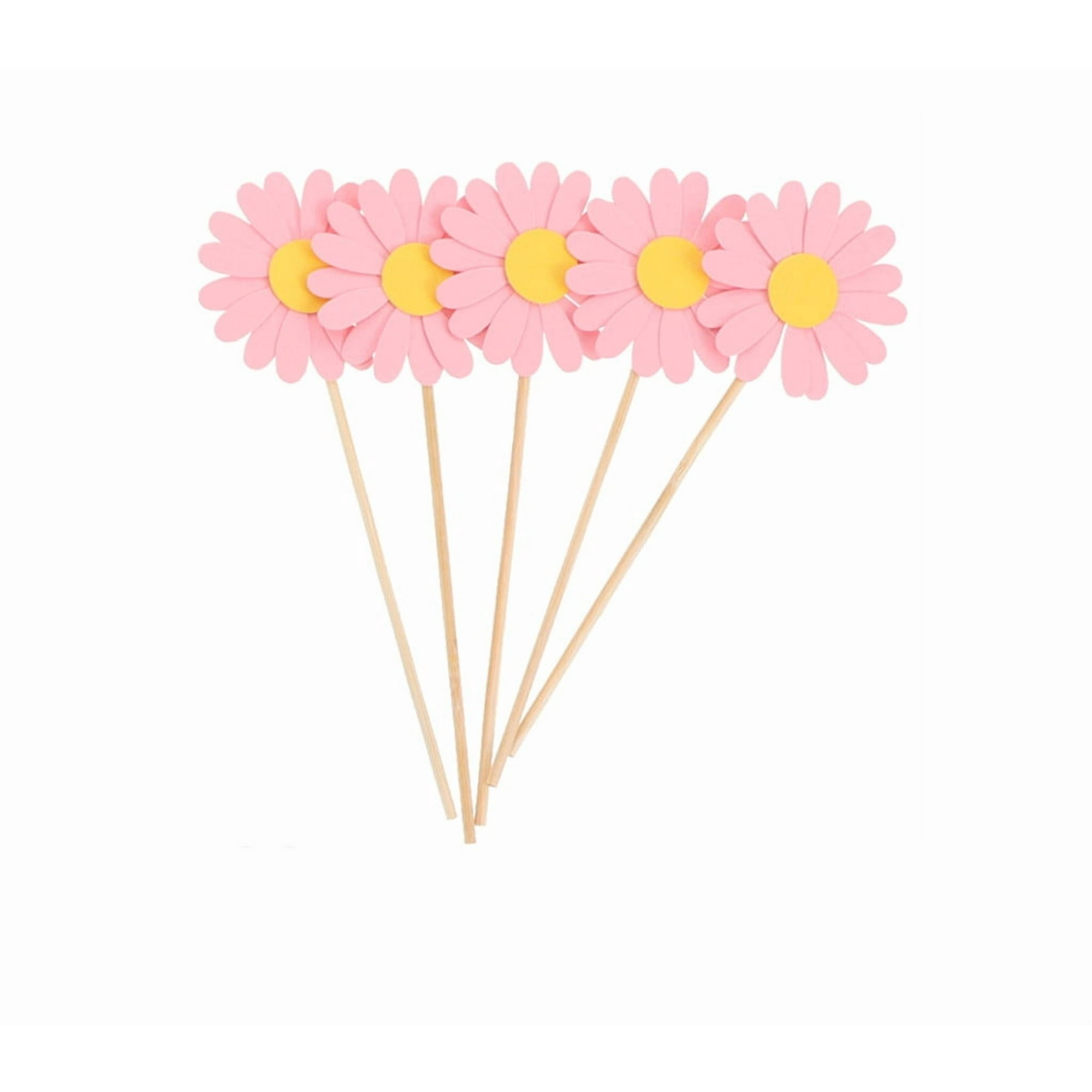 Click here for Cimaxic Wedding 36pcs Daisy Cupcake Toppers: Flowe... prices