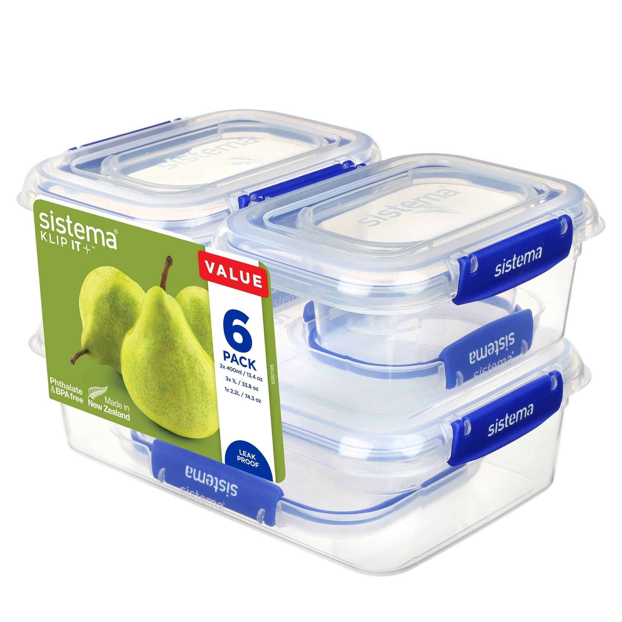 Click here for Sistema Klip It Plus Food Storage Containers  2 X... prices
