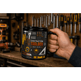 2D Flat Mug, Construction Toolbox Mug Built to Fix Gift for Contractors ...
