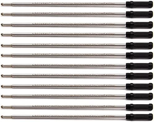 4.5" 116mm Long 0.5 Tip Metal Ballpoint Pen Refill for Cross Ballpen ...