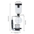 Japanese Style Siphon Coffee Maker Tea Siphon Pot Vacuum Coffeemaker ...