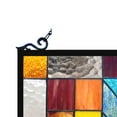 CHLOE Lighting TATE Tiffany-glass Mosaic Design Window Panel 16x26 ...