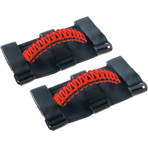 Xotic Tech 2 Pieces JDM Heart Shaped Car Handle Straps, Rear Bumper ...
