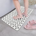 ELQCSG Bathroom Non Shower Mat, Super Soft TPE Bath Mat with Suction ...