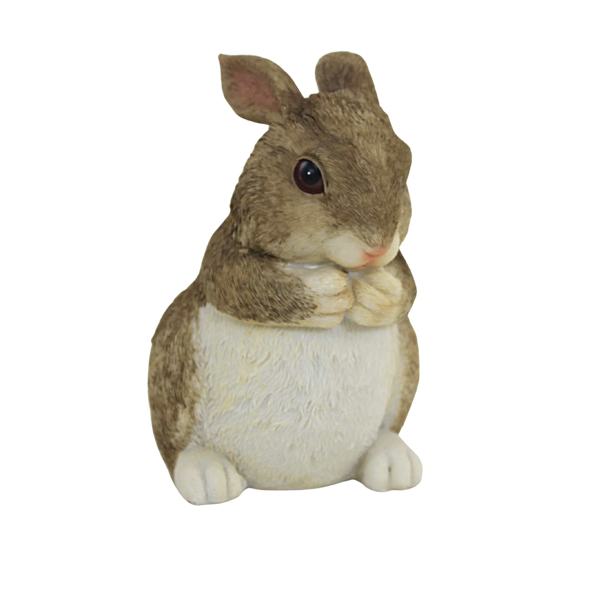 Figurine Brown Bunny Polyresin Rabbit Easter Spring Ea12658 Standing ...
