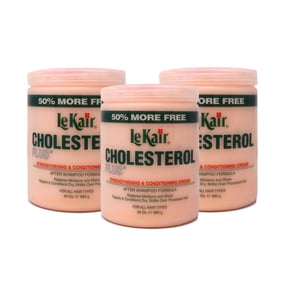 LeKair Cholesterol Plus Strengthening & Conditioning Cream Treatment ...