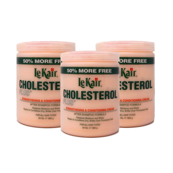 LeKair Cholesterol Plus Strengthening & Conditioning Cream For All Hair ...