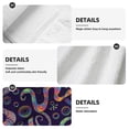 Bright Lizards And Snakes Hanging Coral Fleece Hand Towel 2PCS , Super ...